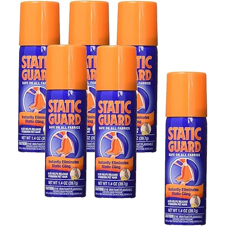 Amazon.com: Static Guard Spray, Fresh Linen and Original 5.5 Ounce, and ...