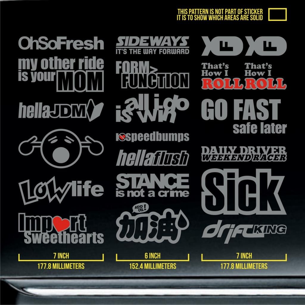 Hellaflush Sticker