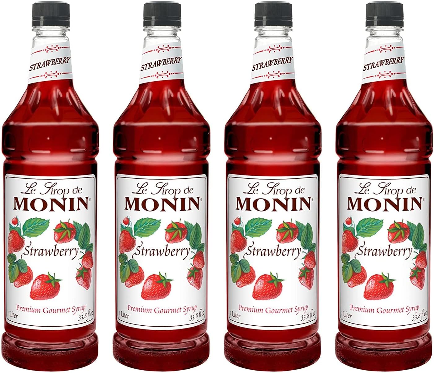 Amazon.com: Monin - Strawberry Syrup, Mild and Sweet, Great for ...