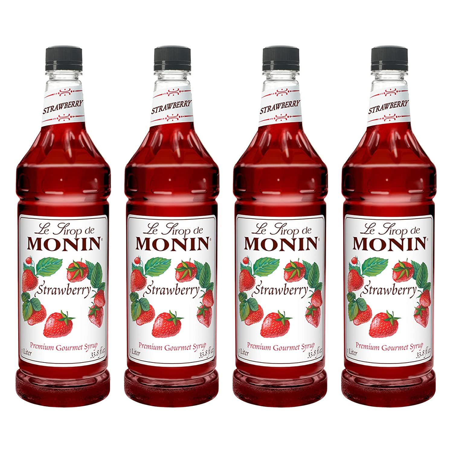 Amazon.com: Monin - Strawberry Syrup, Mild and Sweet, Great for ...