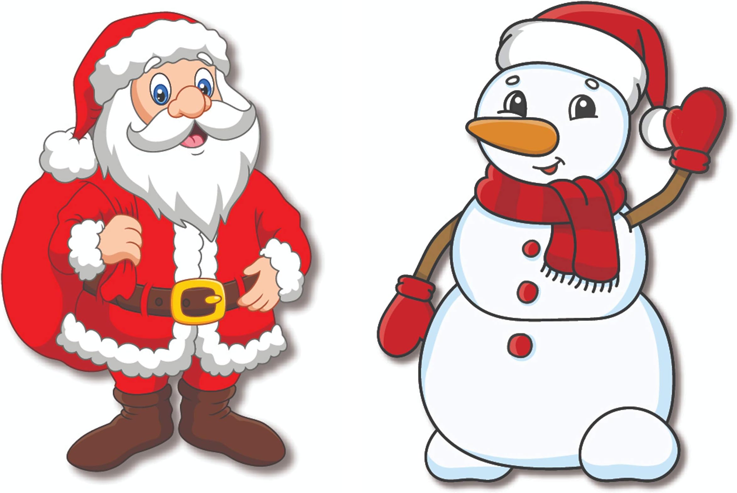 Buy Deep Print Mart Santa Claus Fridge Magnet - Christmas Gift ...