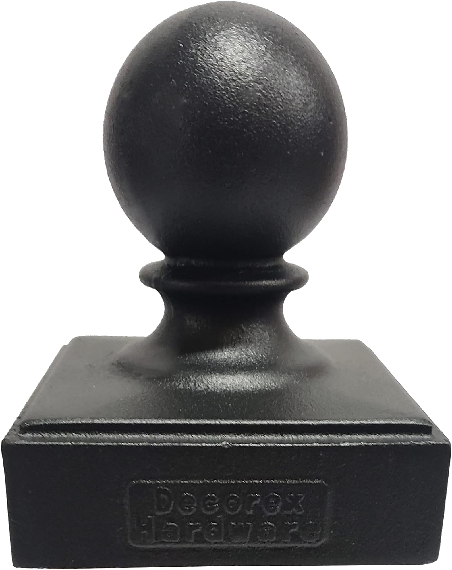 Deckorators 4 in. x 4 in. Newport Ball Top Cedar Post Cap - Amazon.com