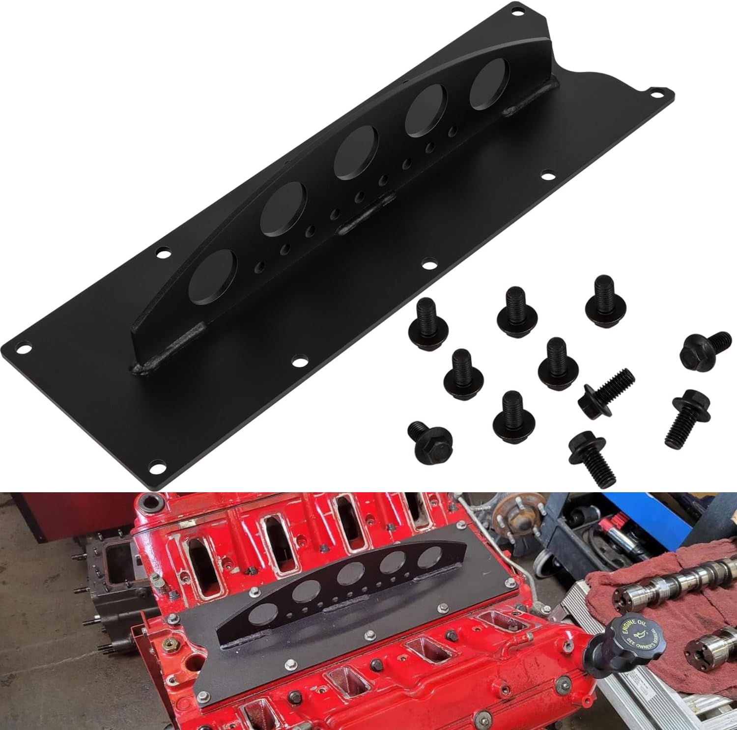 Amazon.com: LS Engine Lift Plate Bracket LS Lift Plate For Chevy LS ...