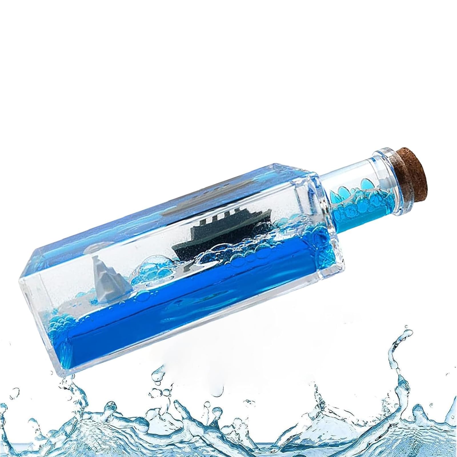 Snapklik.com : Cruise Ship Fluid Drift Bottle, Unsinkable Boat In A Box ...