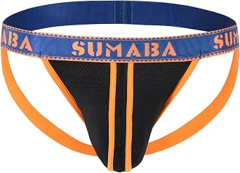 Amazon.com: JINSHI Men's Open Front Jockstrap Underwear Male Sexy G ...