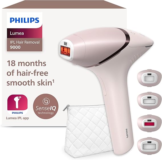 Philips Lumea IPL Hair Removal 9000 Series - Hair Removal Device with ...