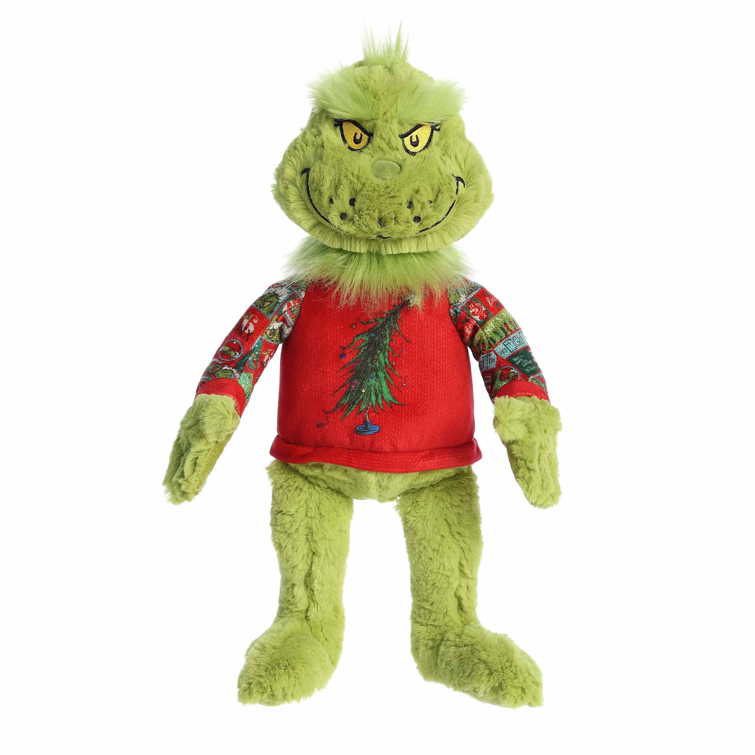 Snapklik.com : Aurora Festive Dr. Seuss Ugly Sweater Light-Up Grinch ...