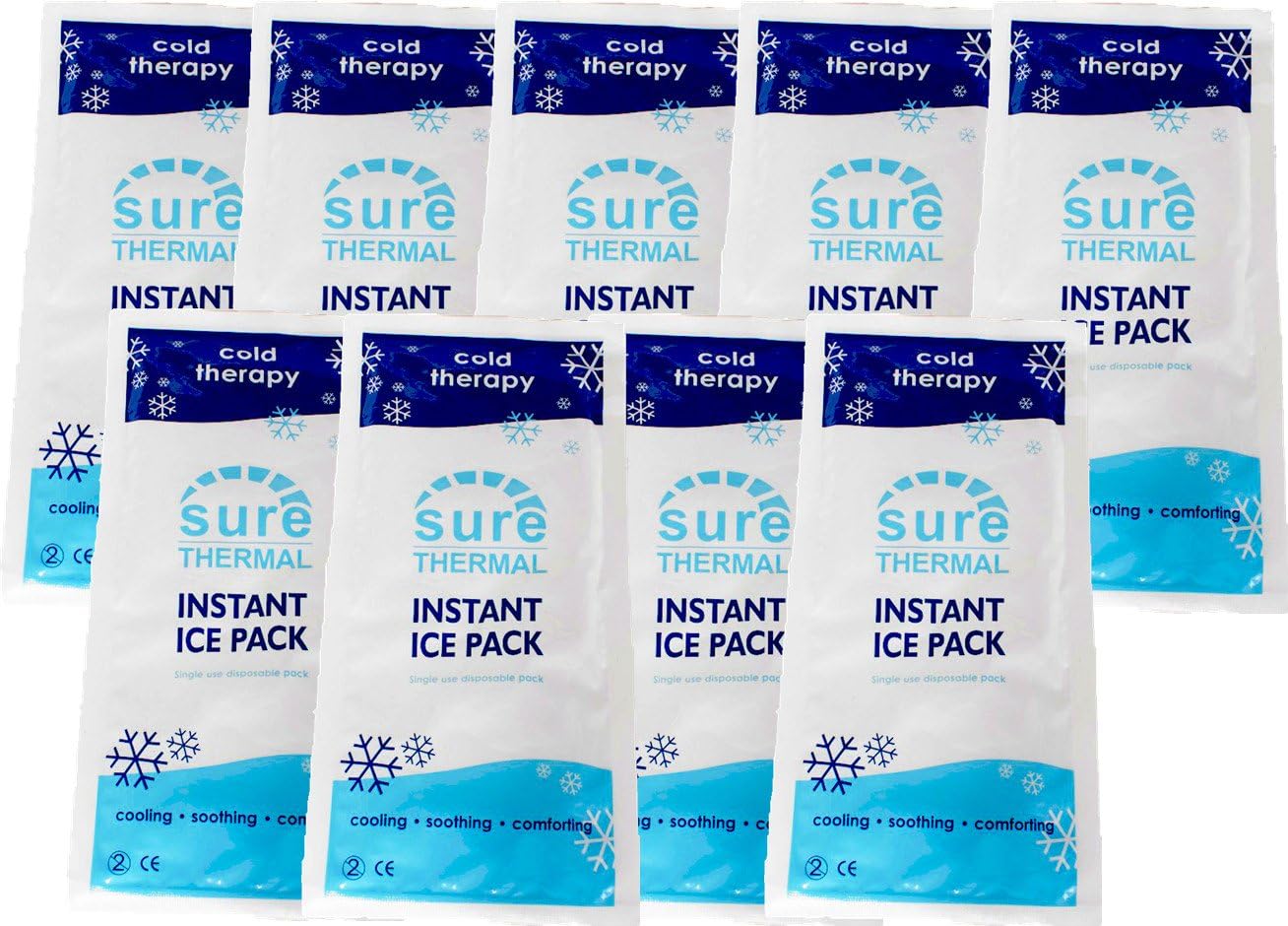 Sure Thermal Instant Ice Pack Cold Therapy (9) : Amazon.co.uk: Health ...