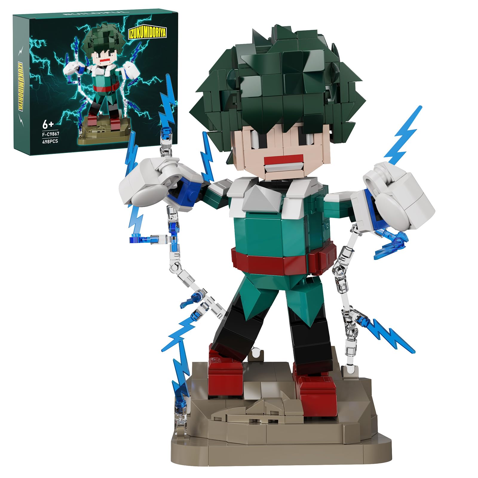 ZIQILIGHTING Mido Building Block Set, Anime Collectible Set, Christmas ...