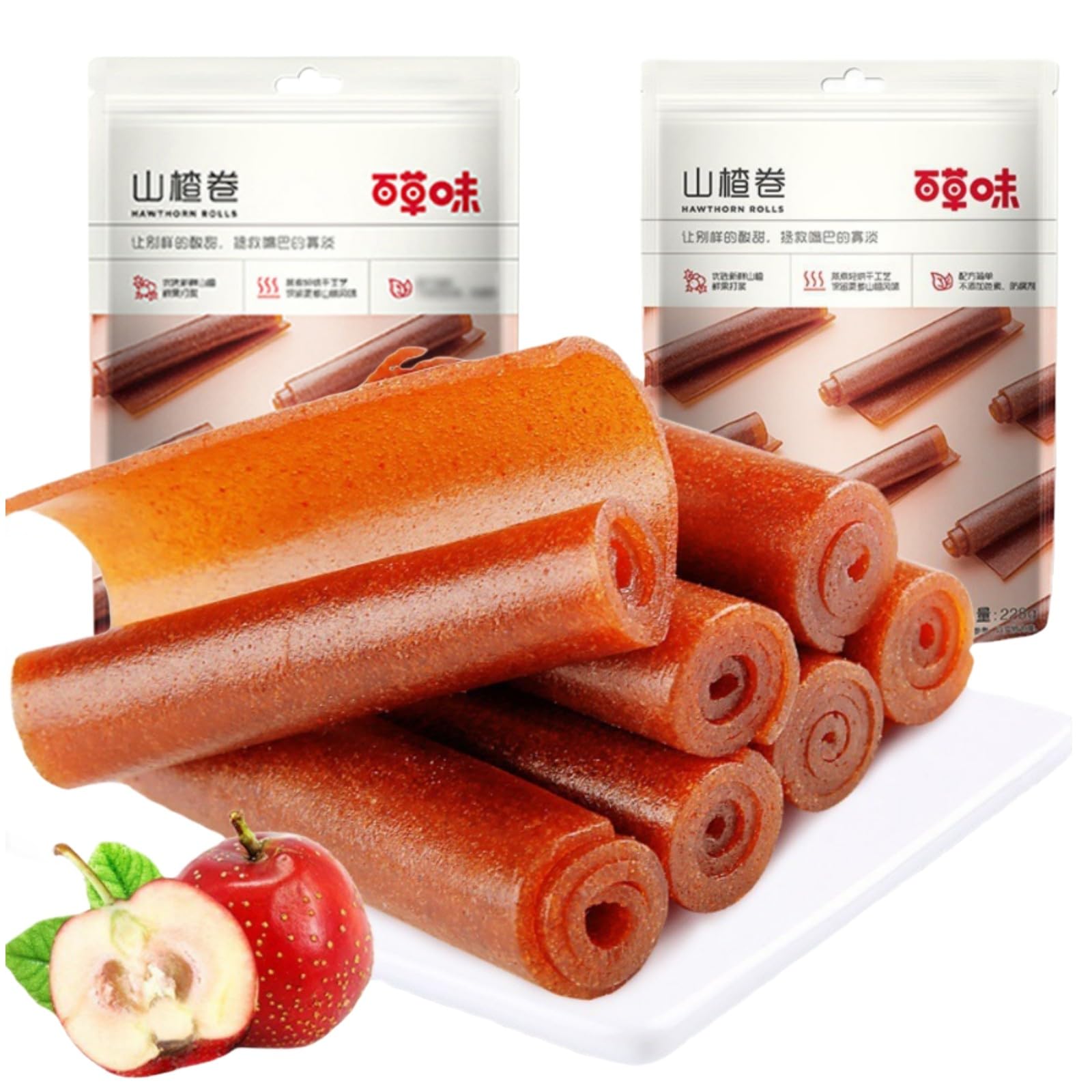 Snapklik.com : Hawthorn Rolls,Chinese Casual Sweet And Sour Snack Food ...