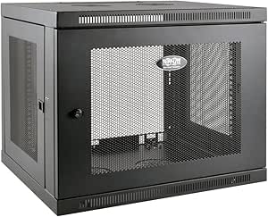 Amazon.com: Tripp Lite 9U Wall Mount Rack Enclosure Server Cabinet, 20. ...