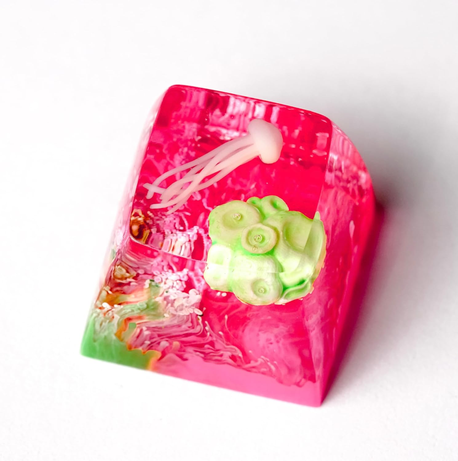 Amazon.com: Jelly Keycaps Keyboard Keycaps Cute Keycaps Artisan Keycap ...