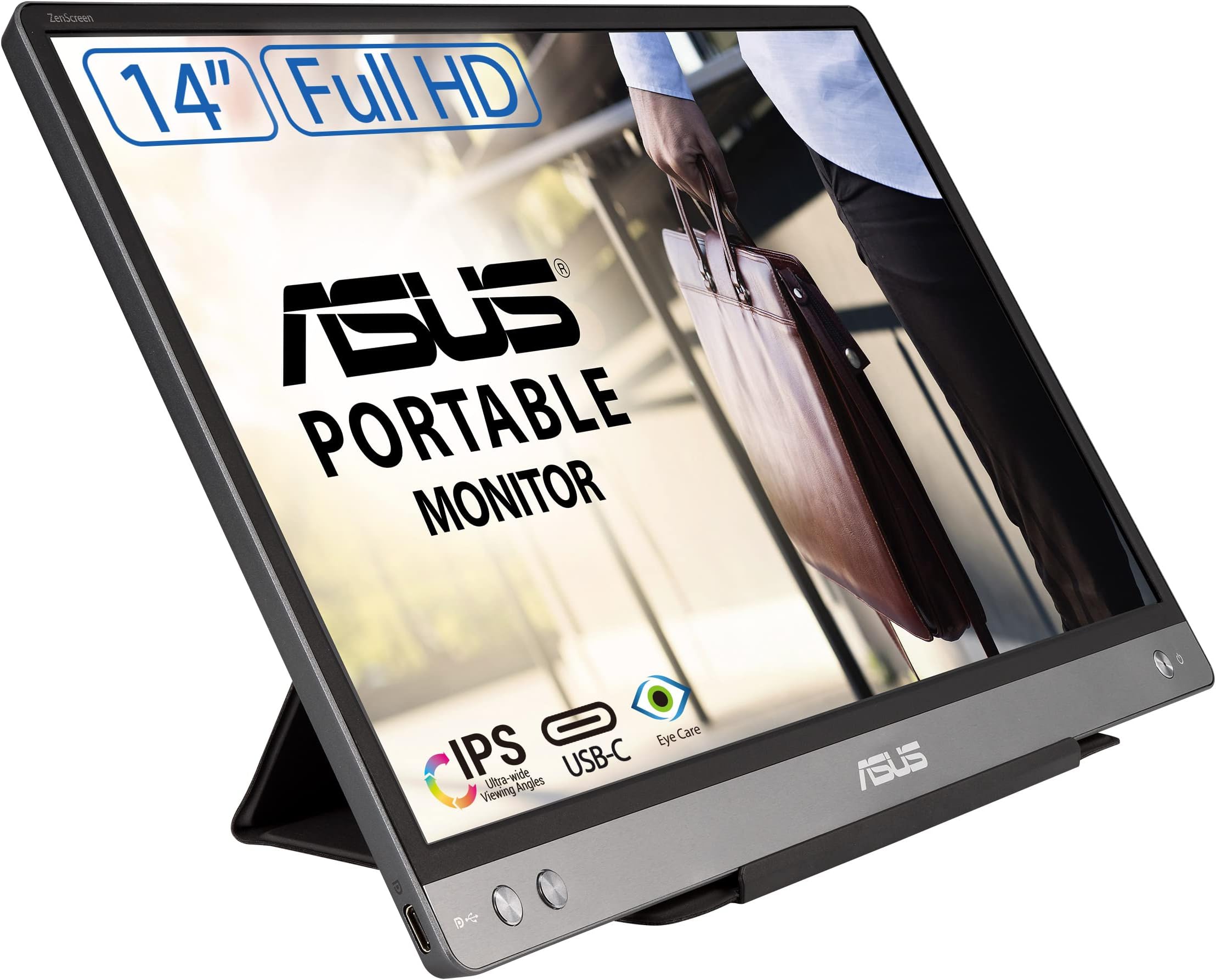 Asus ZenScreen MB17AHG portable monitor – 17 inch (17.3 inch viewable ...