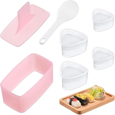 Amazon.com: Single Acrylic Musubi Press Non Stick Sushi Maker AZM ...