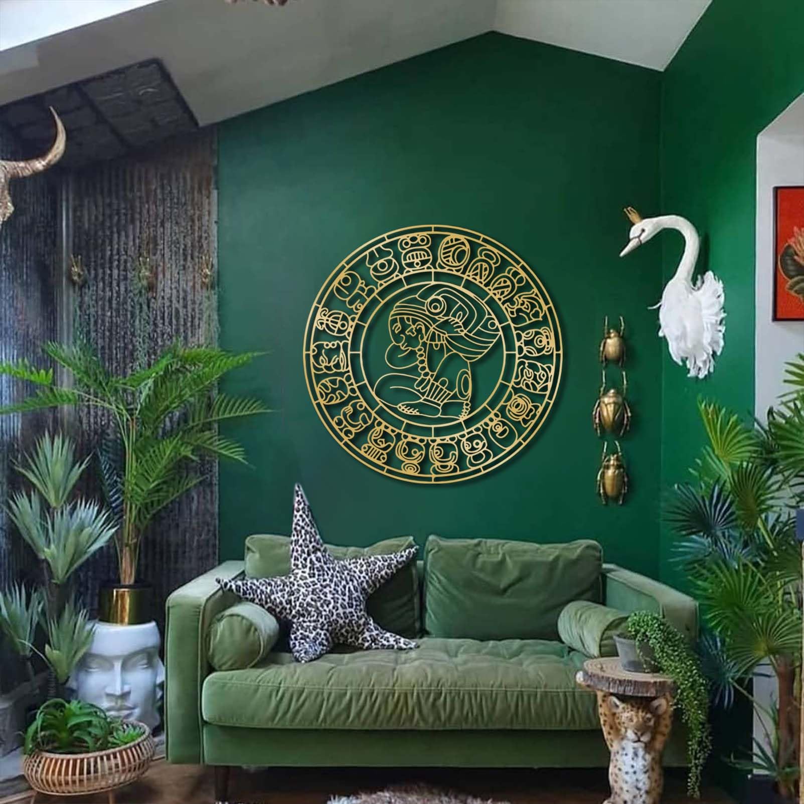 Aztec Masculine Living Room Aztec Calendar Pictures Mayan Culture