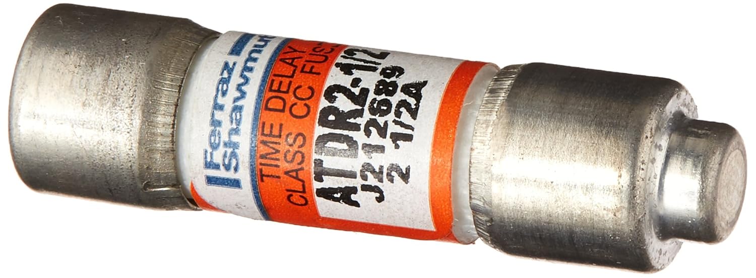 Mersen ATDR Amp-Trap 2000 Time-Delay/Class CC Fuse, 600VAC/300VDC ...