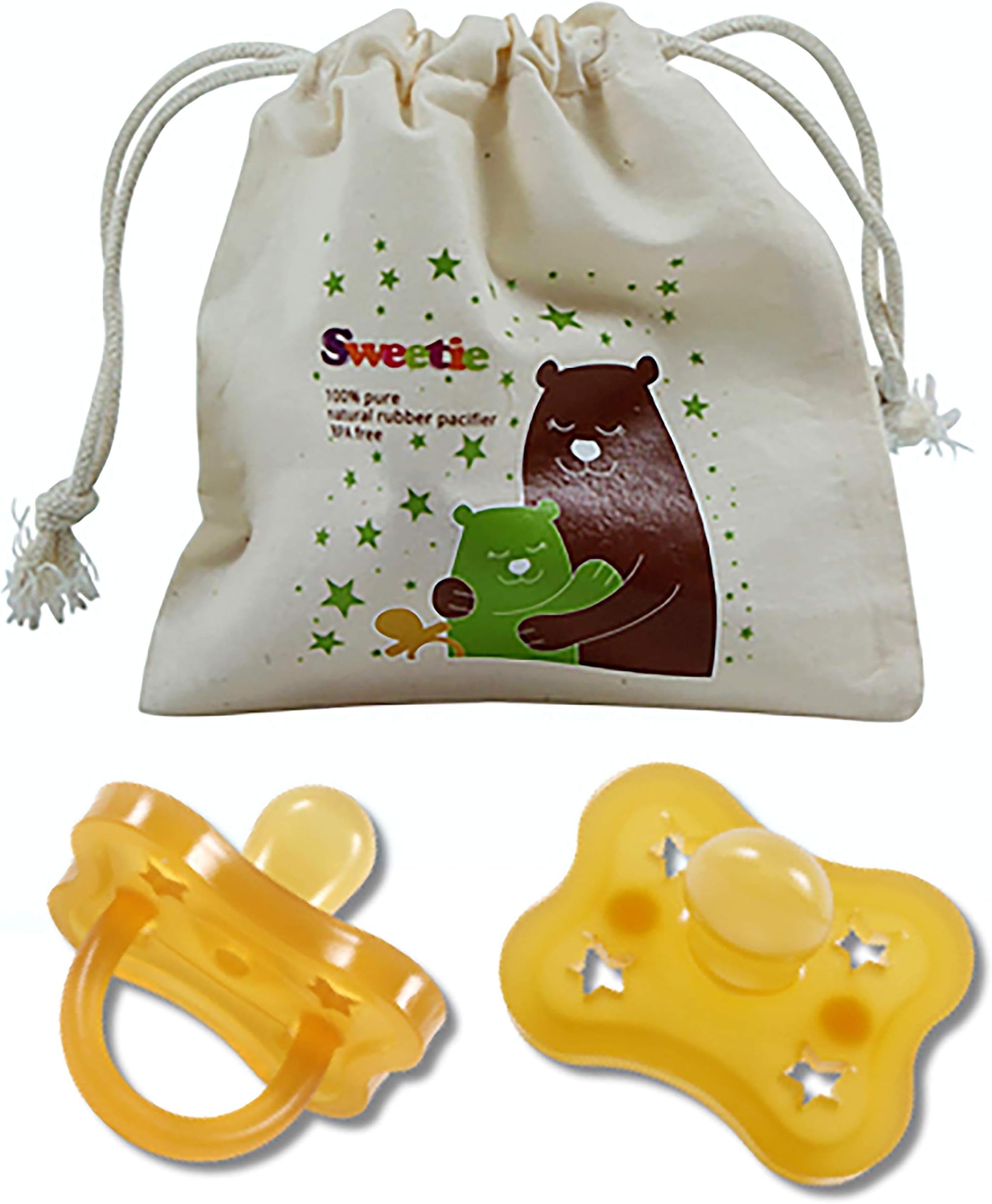 Amazon.com : SWEETIE Rubber Orthodontic Pacifier 1 Count (0-6 Small) : Baby