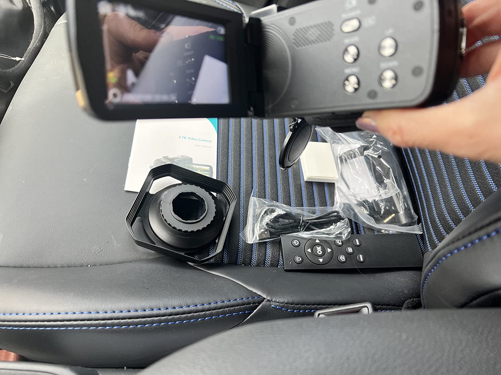 Amazon.com : SEREE TECH 2.7K 30 FPS Video Camera 30MP 16X Digital ...