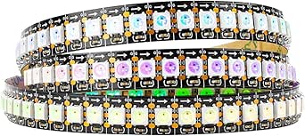 Amazon.com: BTF-LIGHTING WS2812B IC RGB 5050SMD Pure Gold Individual ...