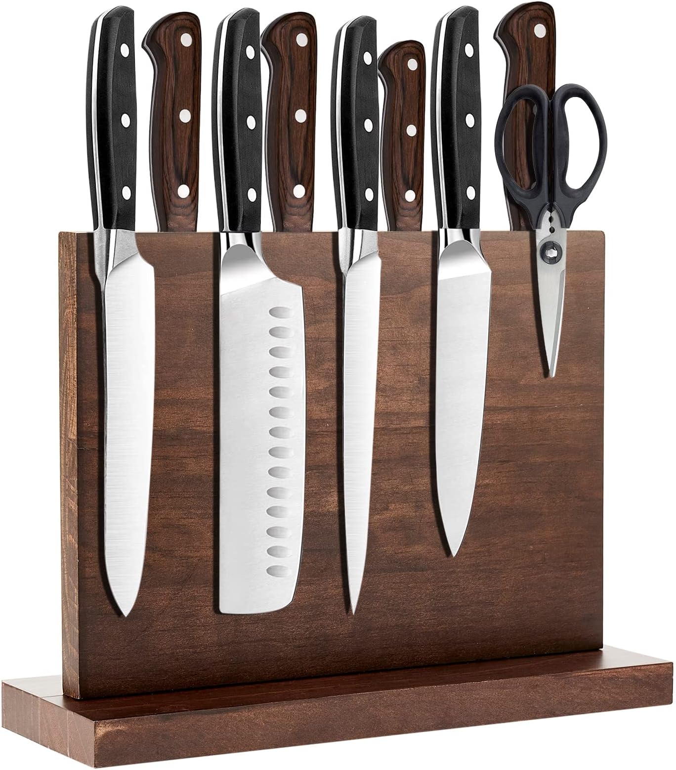 Amazon.com: Magnetic Knife Block Holder Rack Magnetic Stands Magnetic ...