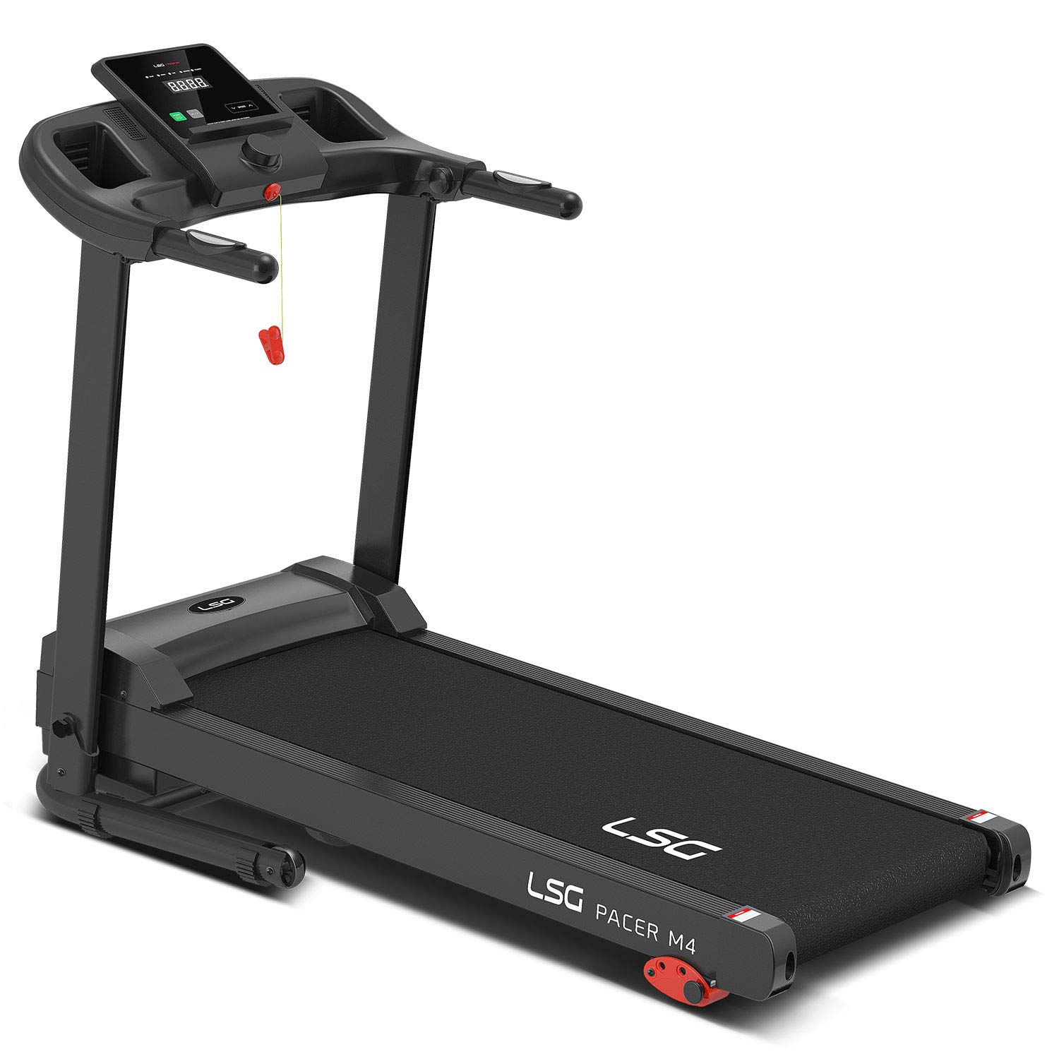 LSG Pacer M4 Treadmill 400mm Belt Quiet EverDrive® Motor w/iPad Stand ...