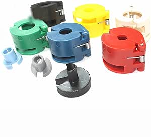 Amazon.com: 9pc Separate Disconnect Spring Lock Coupling Quick Connect ...