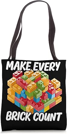 Amazon.com: Master Builder Bricks Blocks Play Toys Building Blocks Tote ...