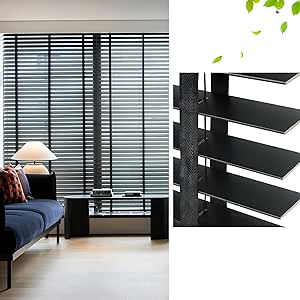 Amazon.com: EVOZEN Faux Wood Blinds 2 Inch Cordless, Room Darkening Mini Venetian Horizontal ...