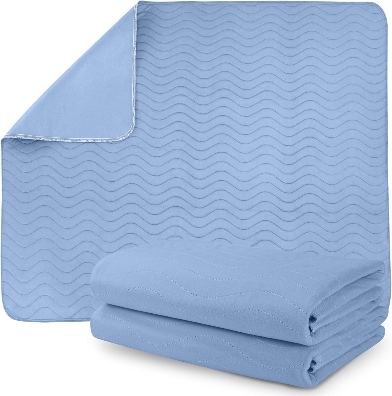 Utopia Bedding (Pack of 2) Waterproof Incontinence Pads Quilted ...