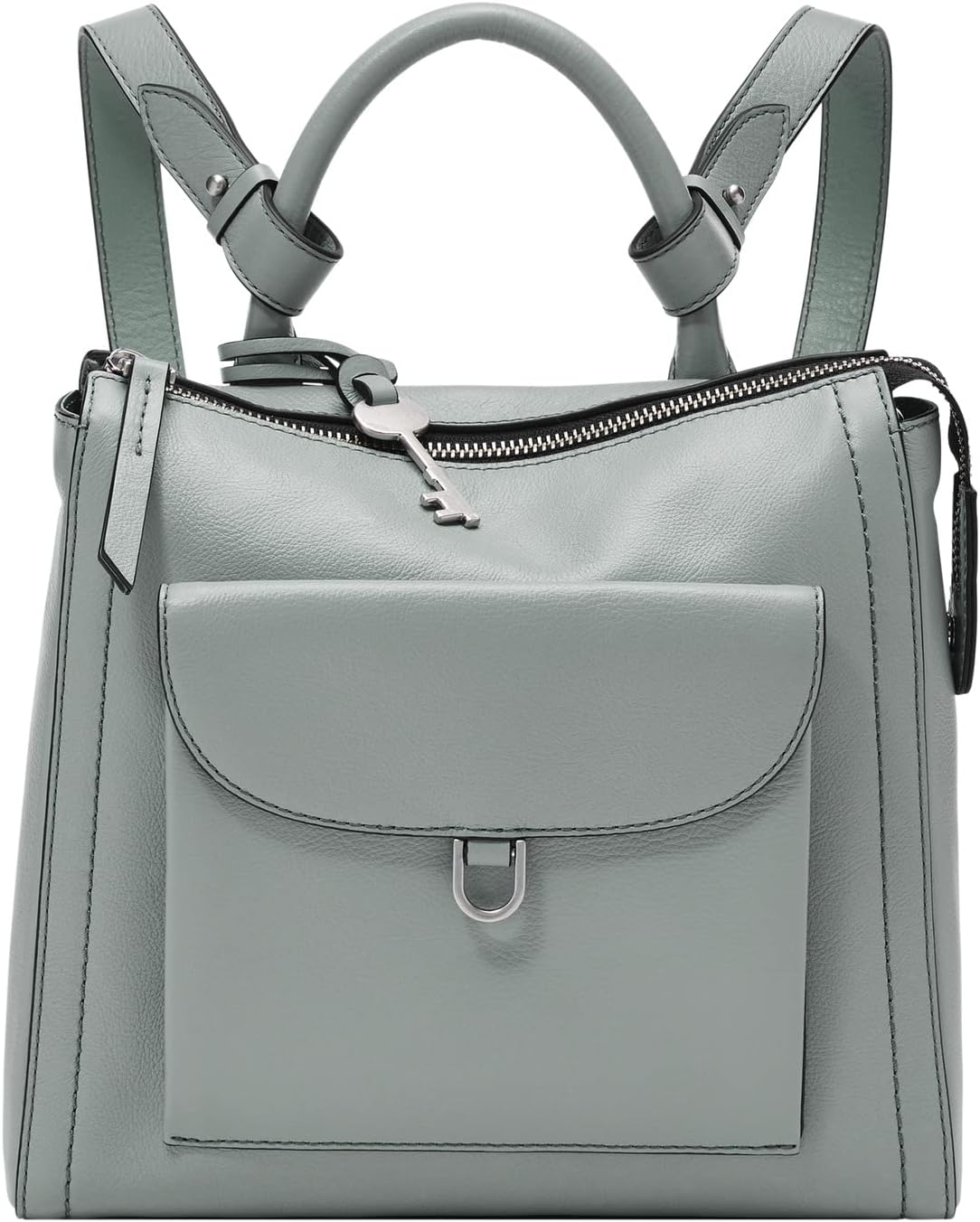 Amazon.com: Fossil womens Parker Mini Backpack, Smokey Blue, One Size ...
