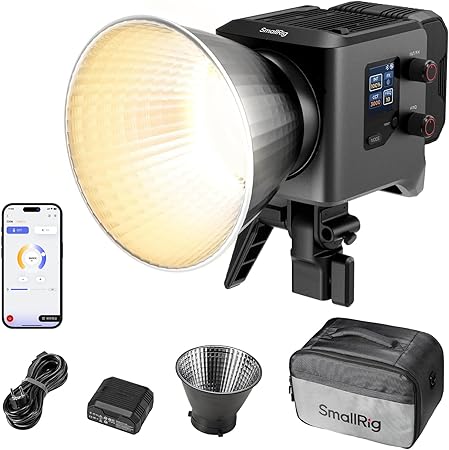 Amazon.com : SMALLRIG RC 220B Pro 220W COB Video Light, Bi-Colour Video ...