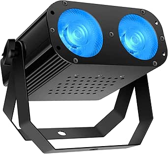 Amazon.com: LaluceNatz LED Blinder Par Lights: 200W LED Strobe COB 3IN1 ...