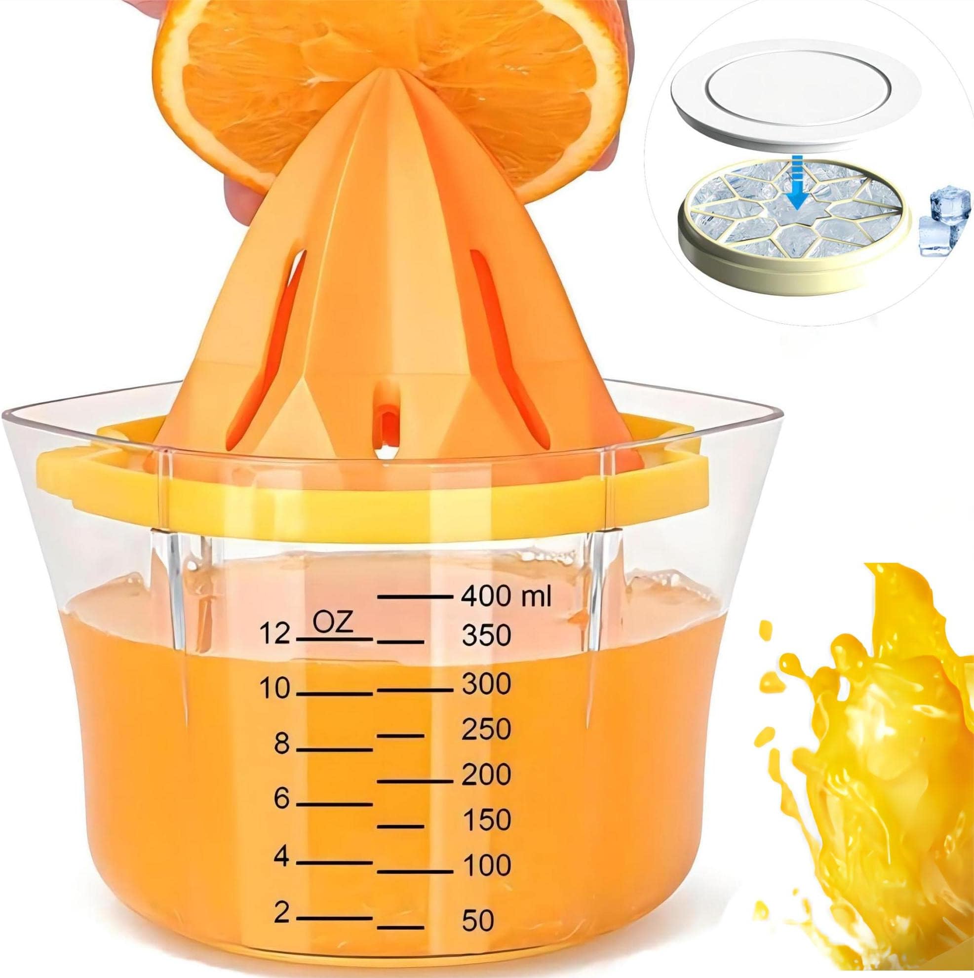 Amazon.com: Drizom Citrus Lemon Orange Juicer Manual Hand Squeezer with ...