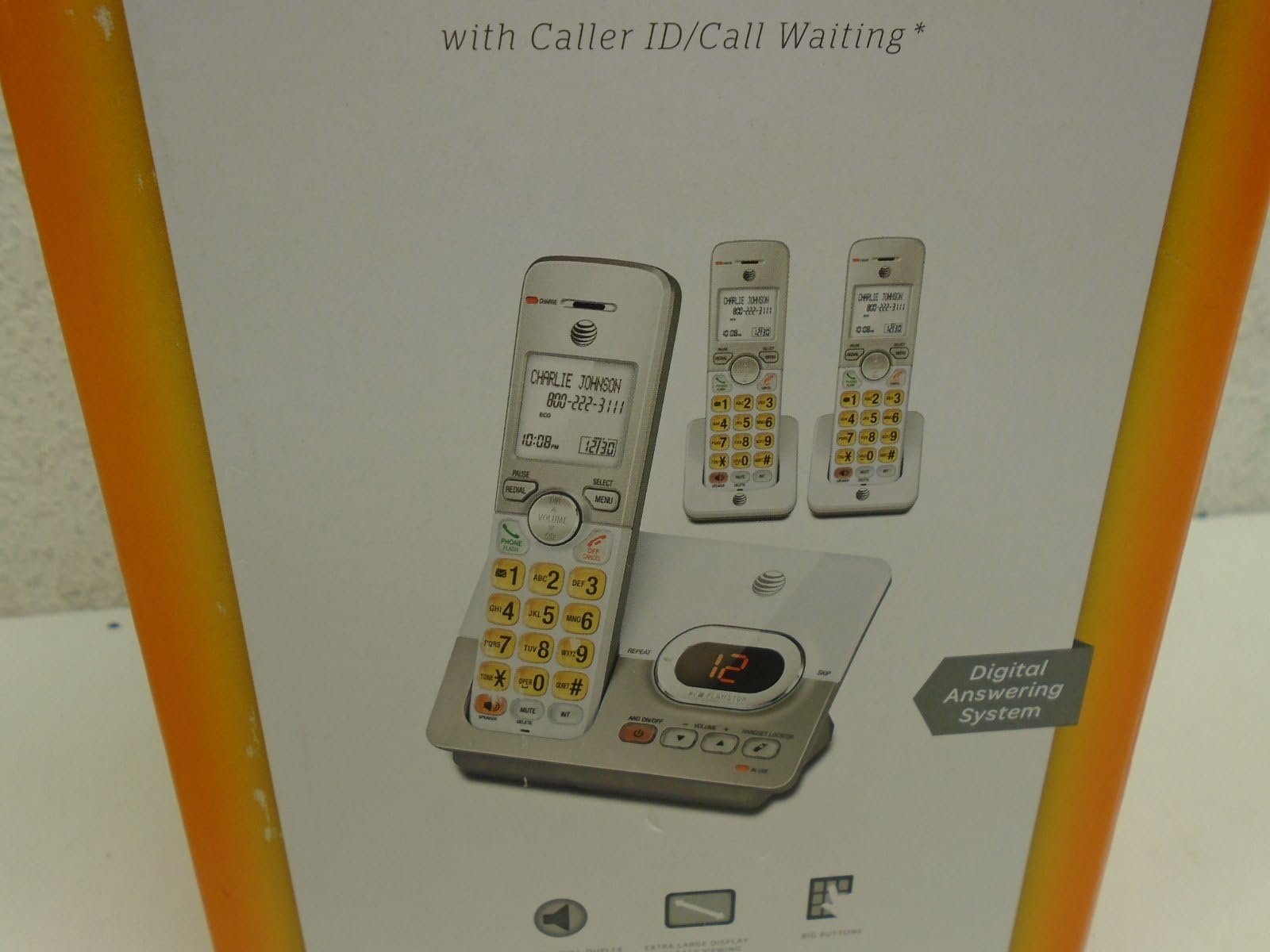 Amazon.com : iDECT Solo Plus Digital Cordless Phone with Answering ...