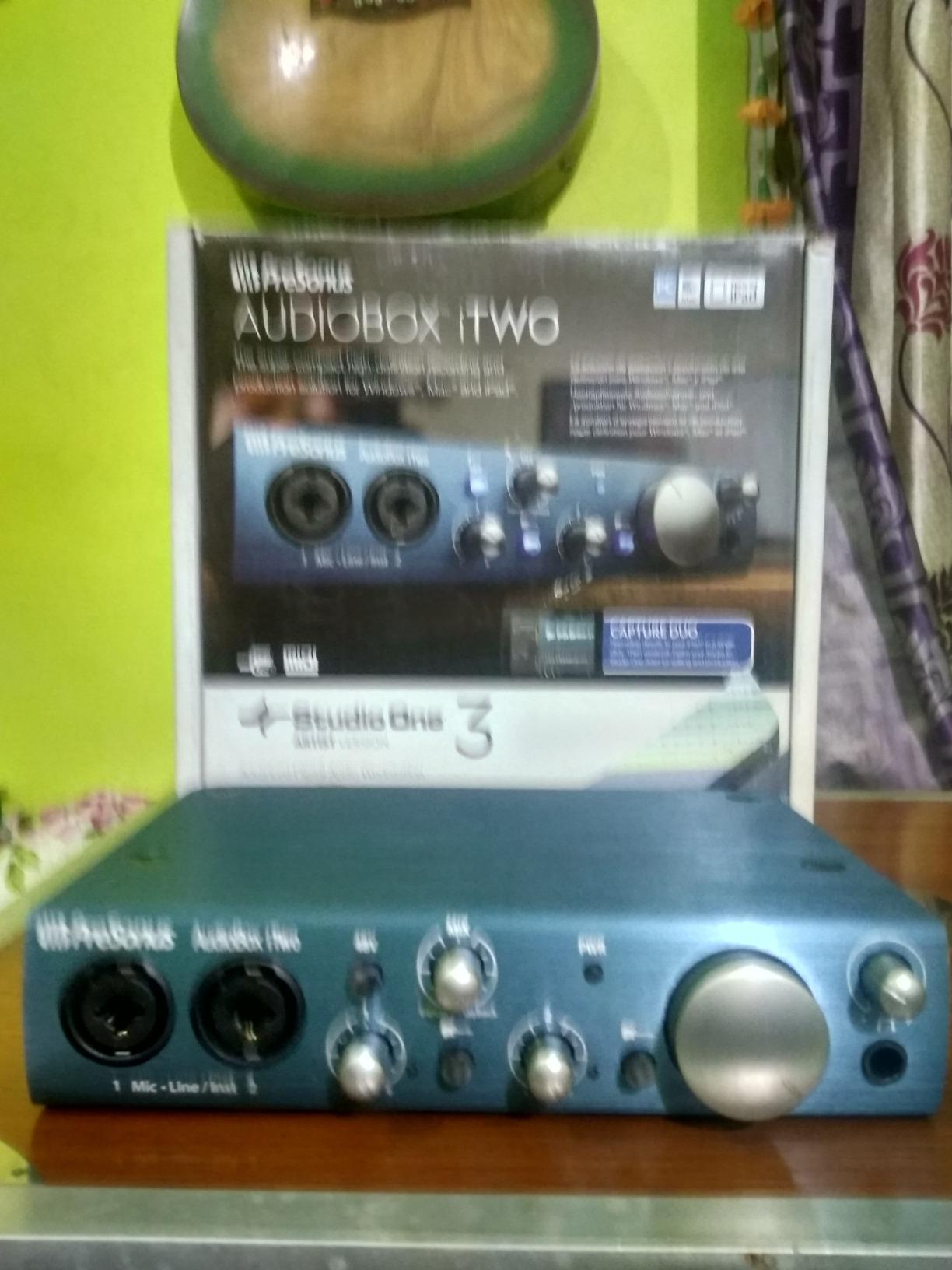 PreSonus AudioBox iTwo USB 2.0 & iPad Recording Interface : Amazon.in ...