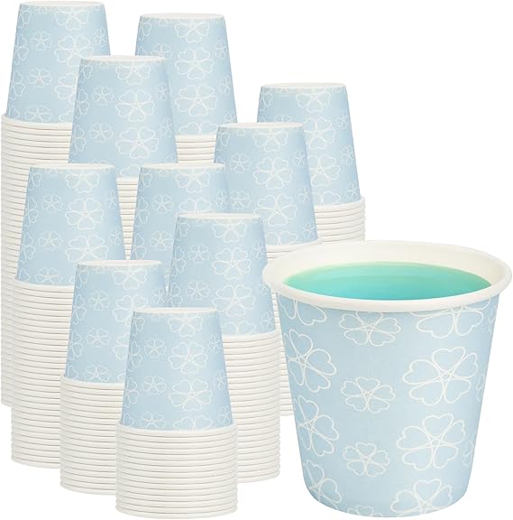 Amazon.com: METAPRINT 300 Pack 3 oz Bathroom Cups, Disposable Paper ...