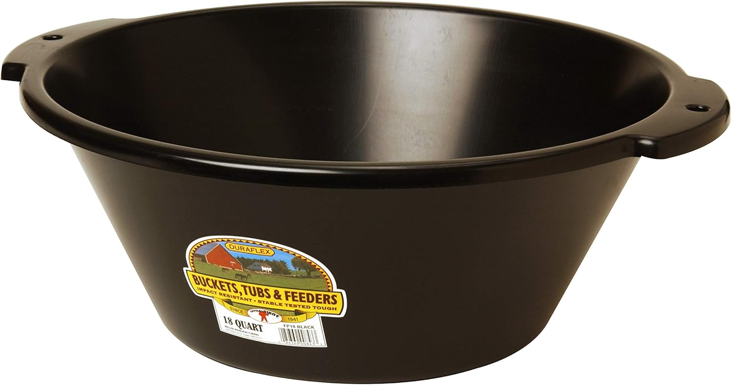 Hog Feeders Little Giant® Plastic Feed Pan | Heavy Duty Mountable ...