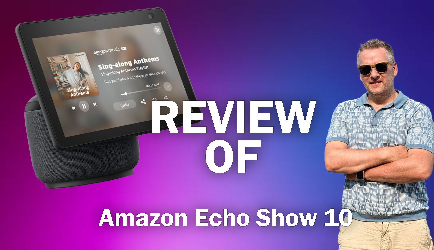 Watch Review of Amazon Echo Show 10 on Amazon Live