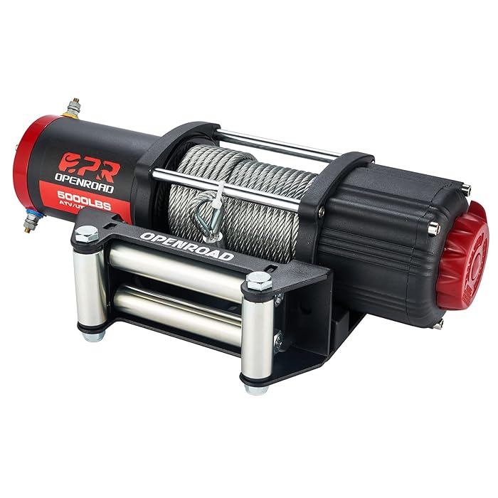 Buy OPNEROAD 5000LBS ATV Winch 12V DC Electric Winch,Cable ATV Winch ...