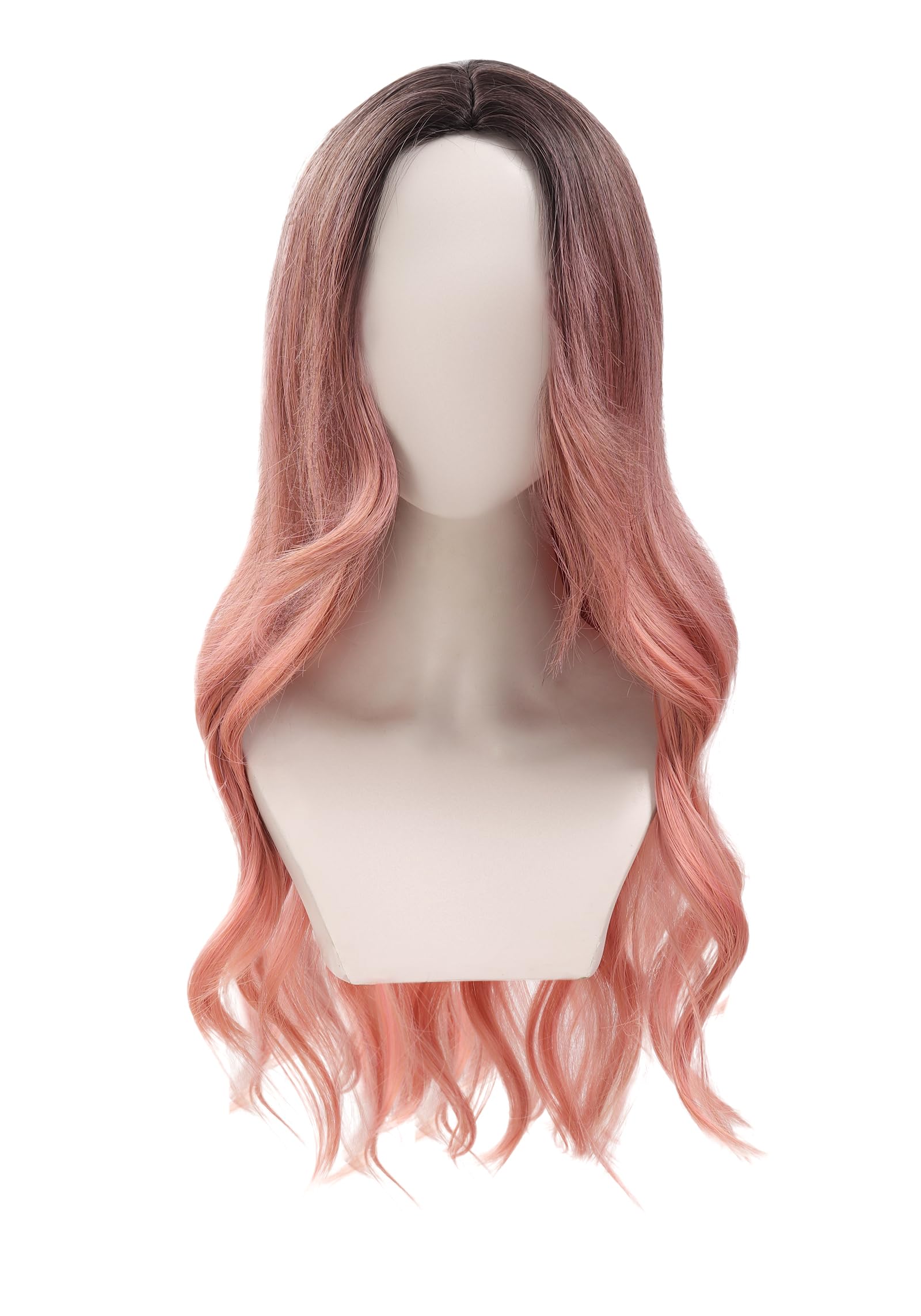 Amazon.com: DAZCOS Anime Female Cosplay Wig Women Costume Accessories ...