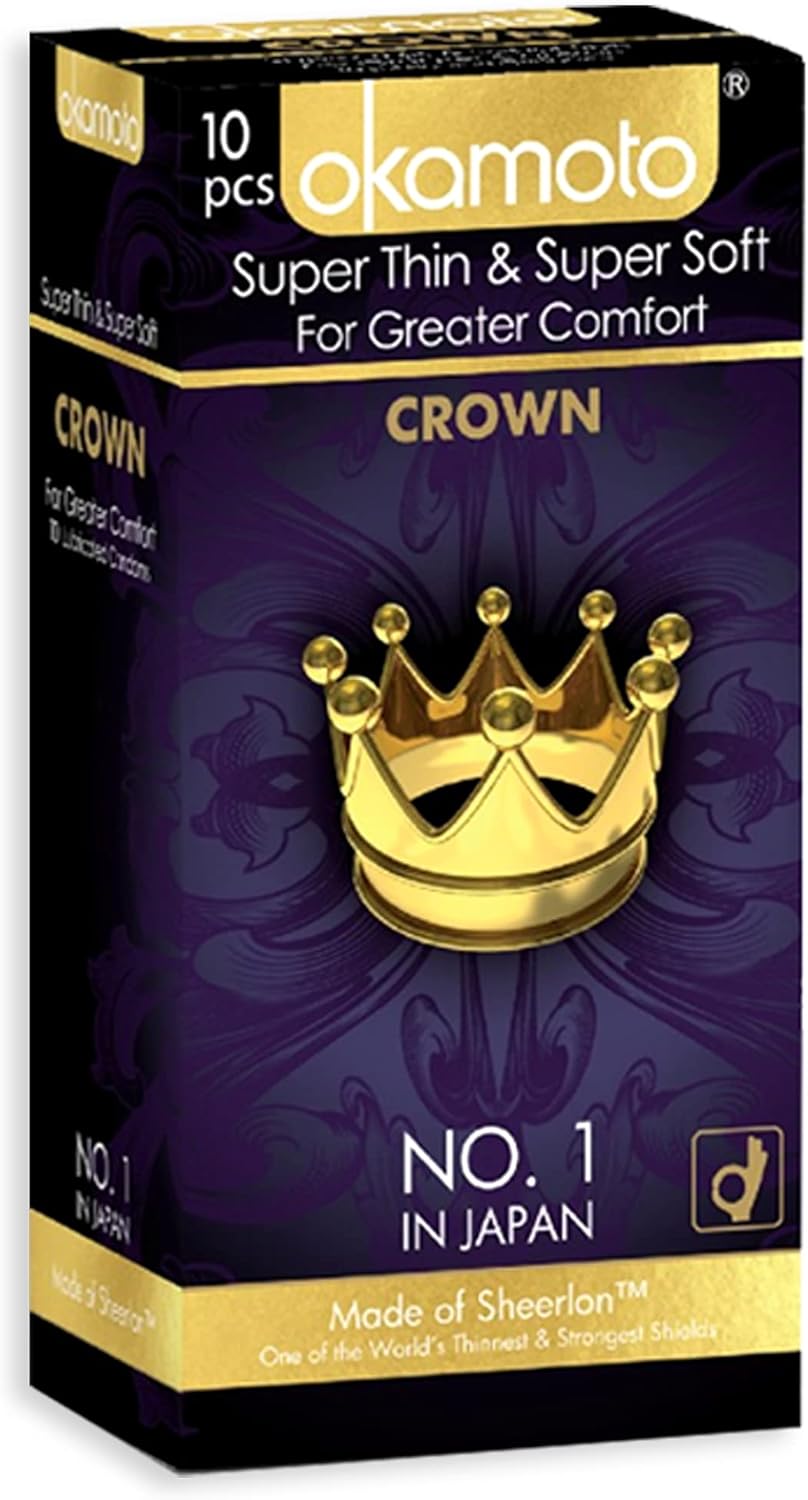 Okamoto okamoto Crown Condoms, 12 Count by Okamoto : Amazon.co.uk: Health & Personal Care