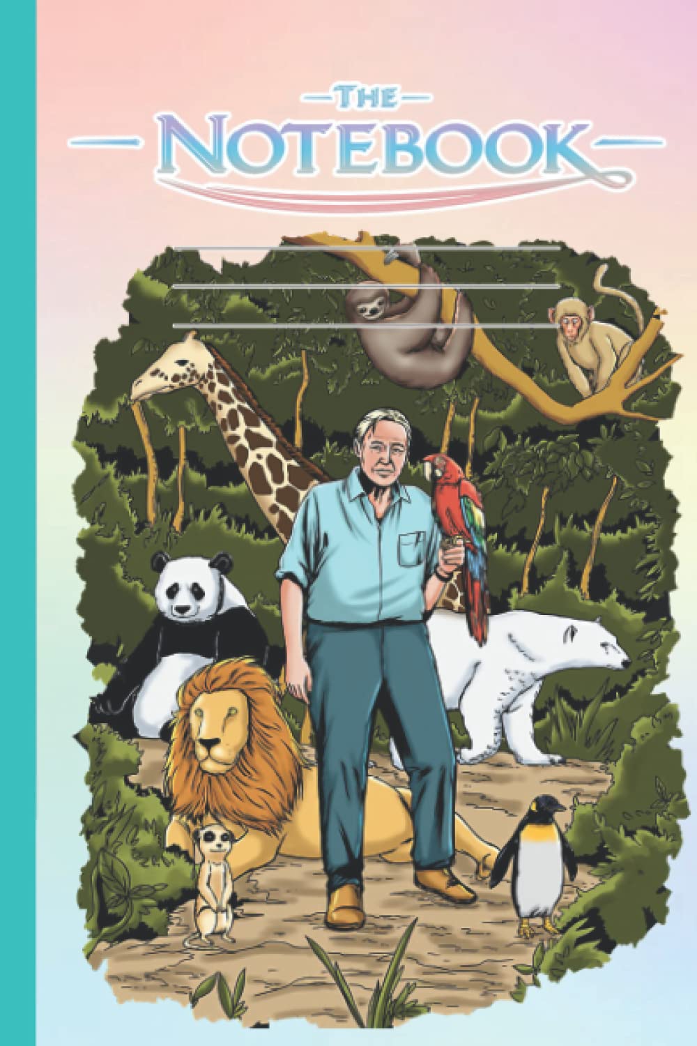 David Attenborough Notebook for Fan Teens Boys Girls: David ...