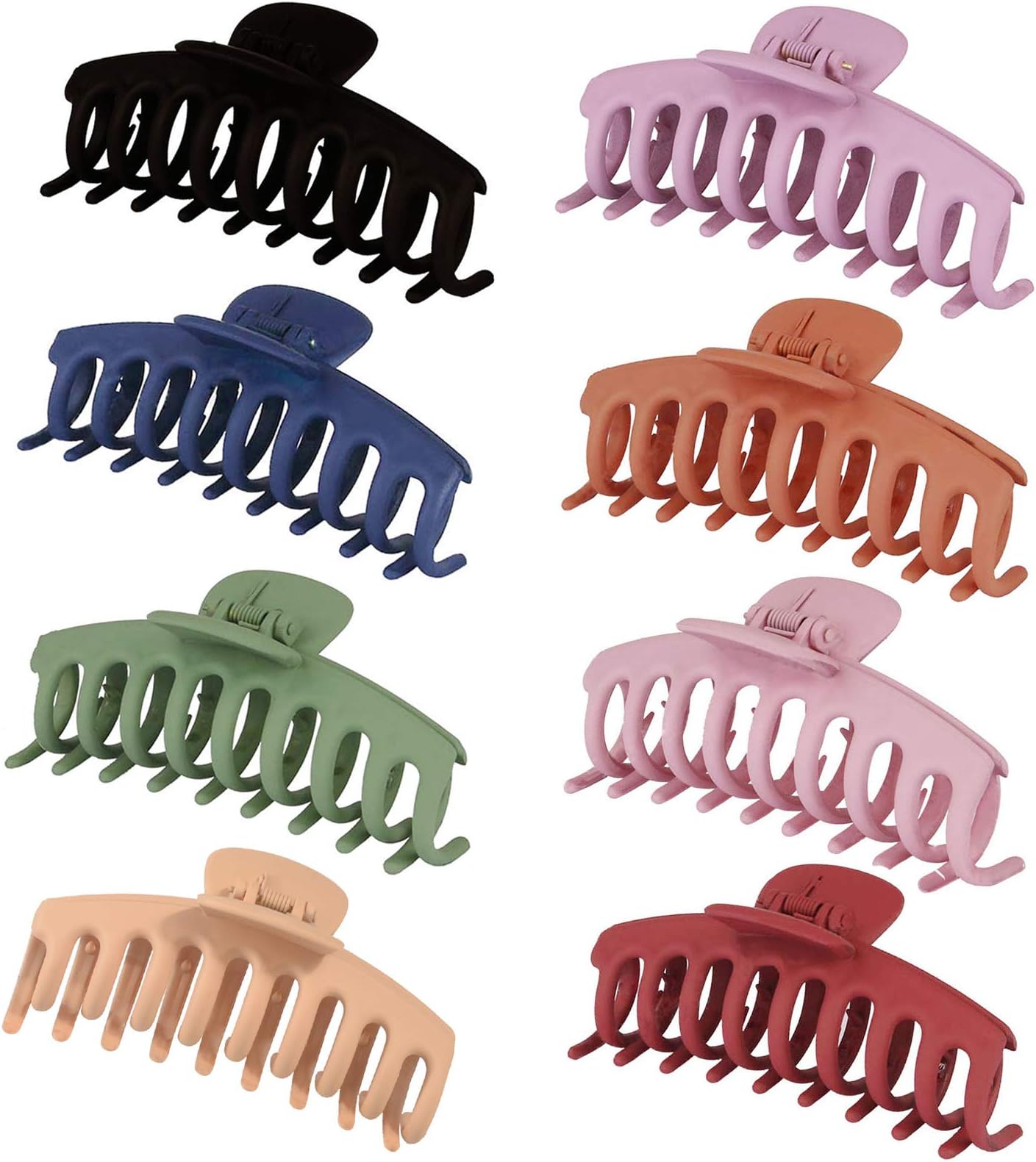 Amazon.com: 12PCS 4.2Inch Large Hair Clips for Women and Girls Big ...