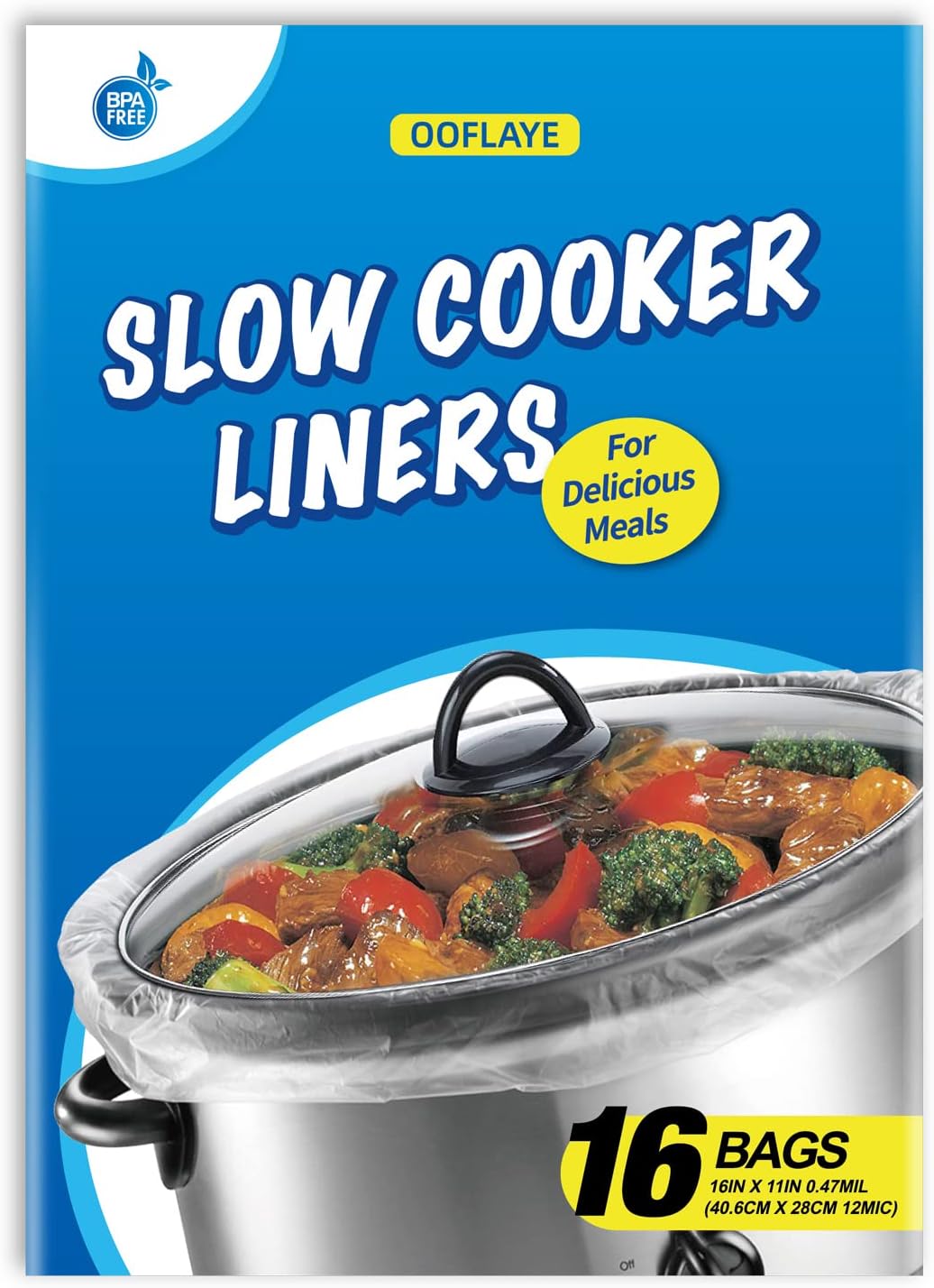 Amazon.com: ECOOPTS Slow Cooker Liners Disposable Cooking Bags Small ...