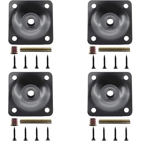 14 Degree Angled Leg Mounting Plates Furniture Table Leg Attachment ...