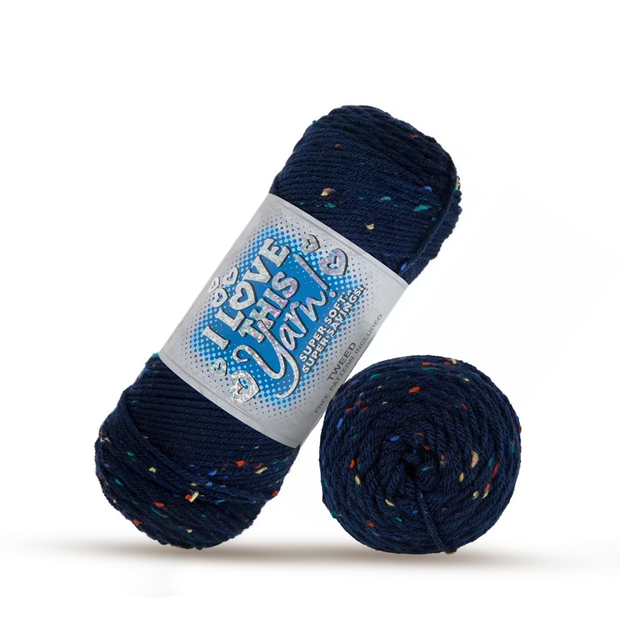 Amazon.com: I Love This Yarn Medium Yarn for Crocheting & Knitting ...
