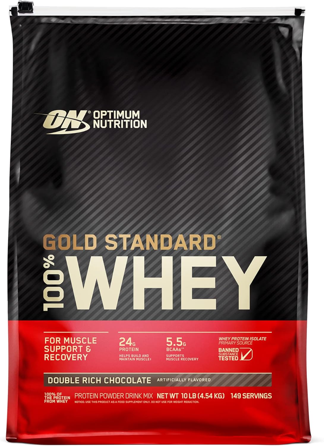 Optimum Nutrition ON Gold Standard Whey Protein Pulver, Eiweißpulver ...