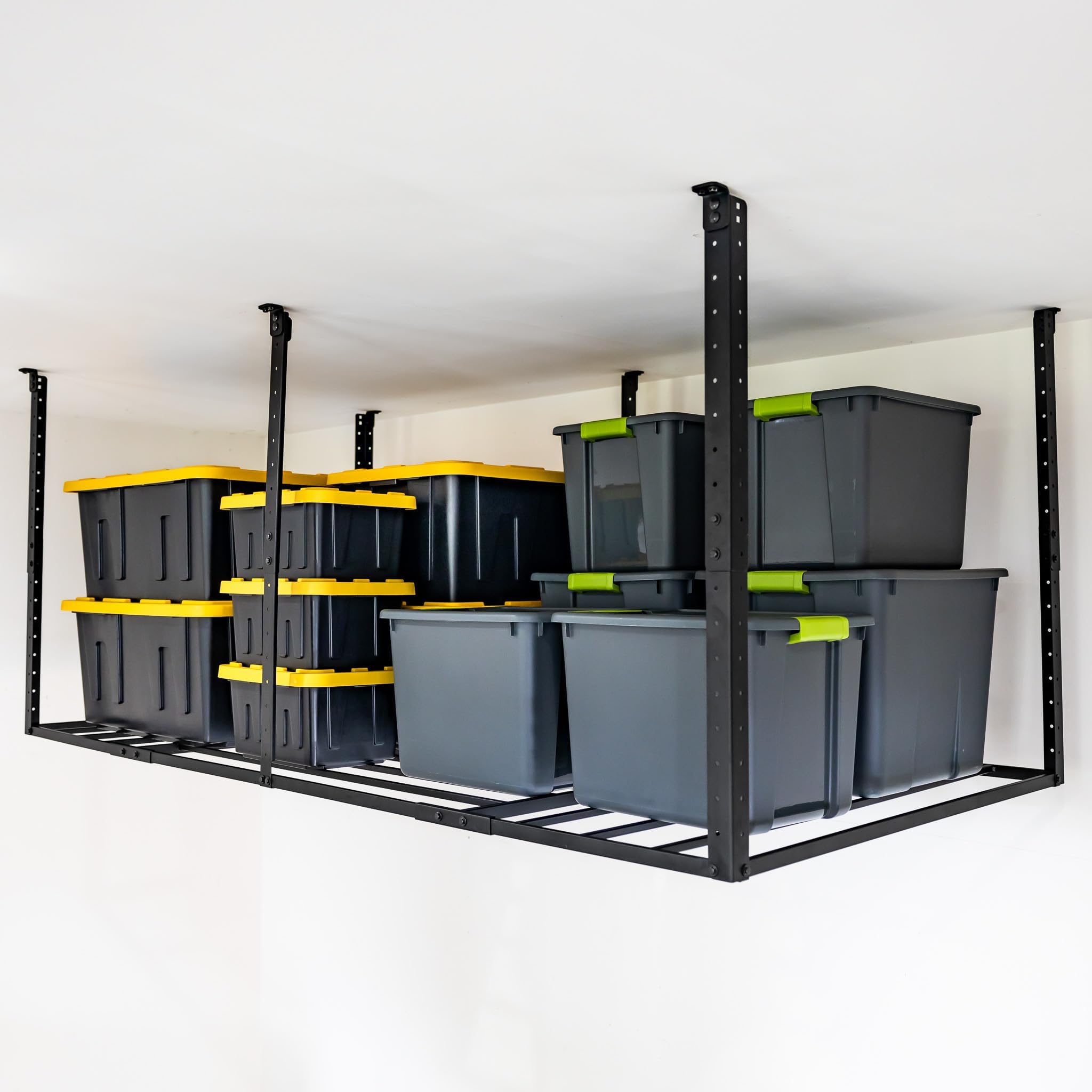 Amazon.com: FLEXIMOUNTS GL1 Overhead Garage Lifting Storage Rack, 4x4 ...