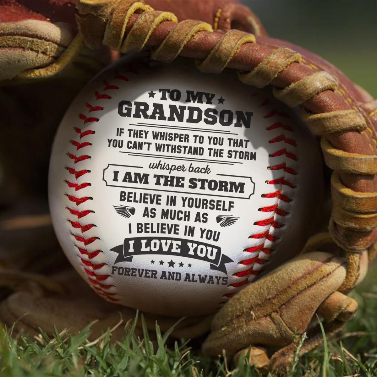 Snapklik.com : To My Grandson Baseball, Gifts For Boys 8-12-14 ...
