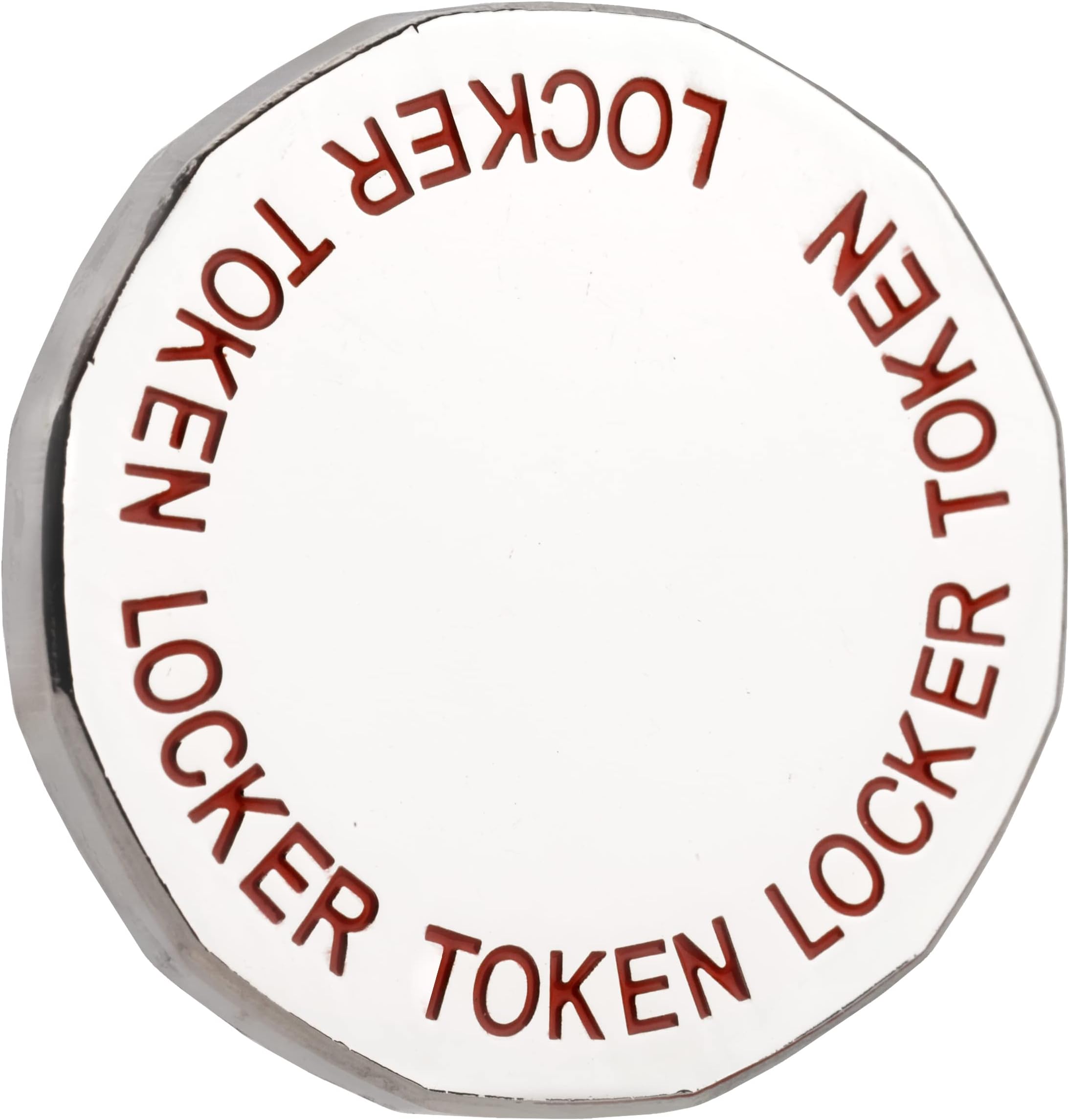 Harts 12 Units Trolley locker Token New 12 sided shape £1 coin size ...